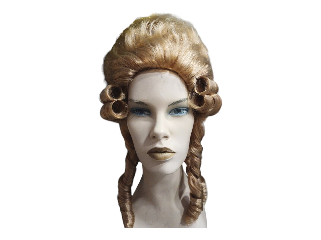Marie Antoinette-dirty Blonde Rococo Wig With Elegant Curls and Braids ...