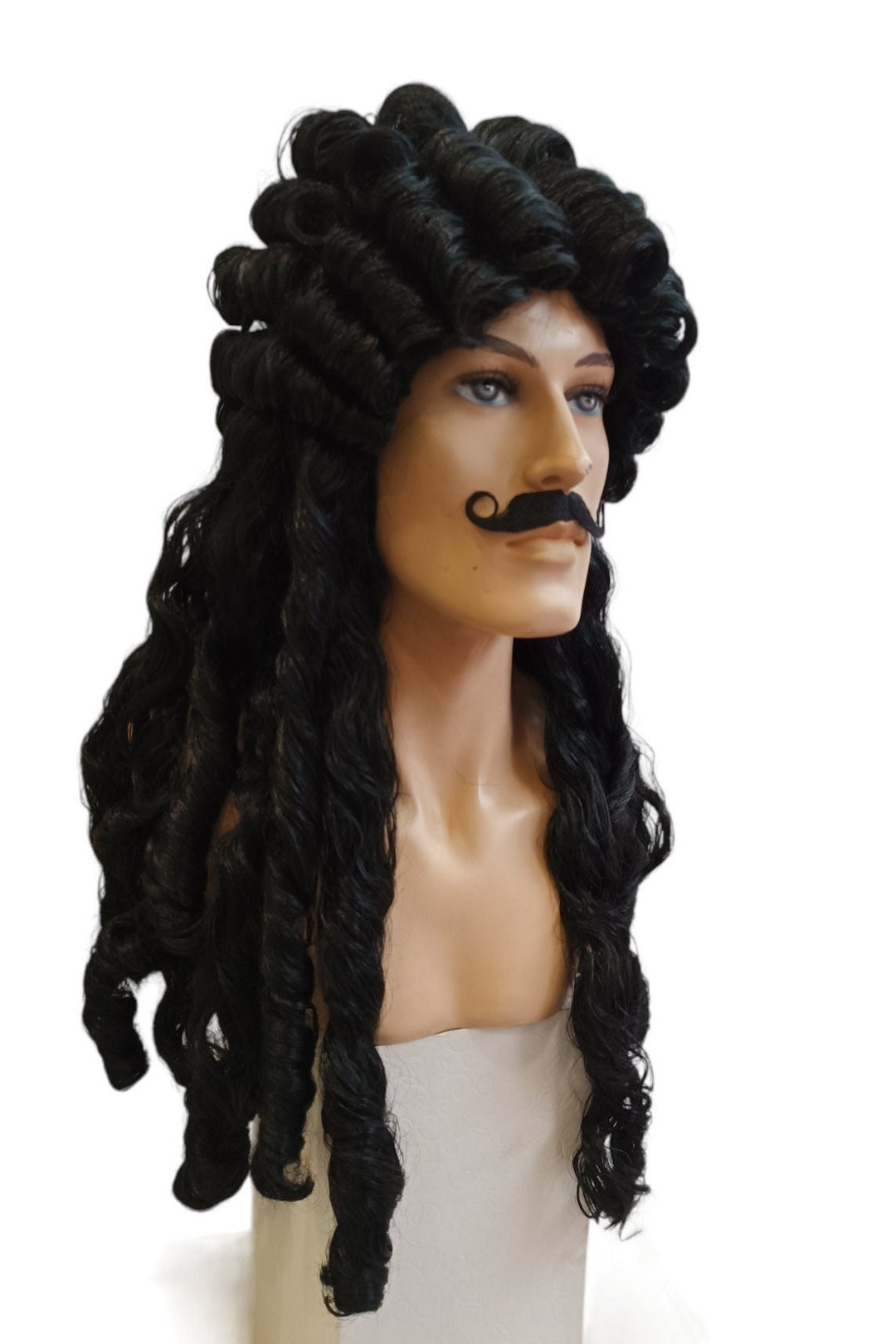 Captain Hook's Theatrical Black Wig: 1991 Movie-inspired Special ...