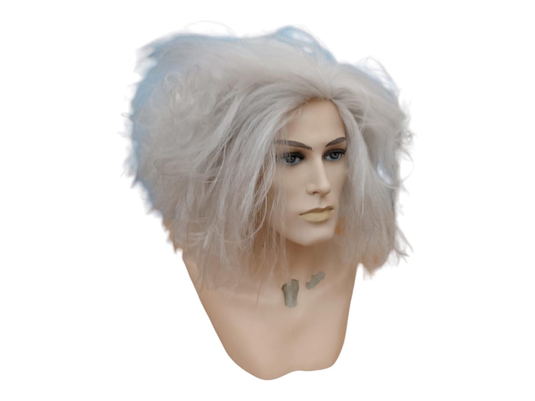 Maestro Betelguese Medium Length Gray Powdered Matt Wig Cosplay Costume ...