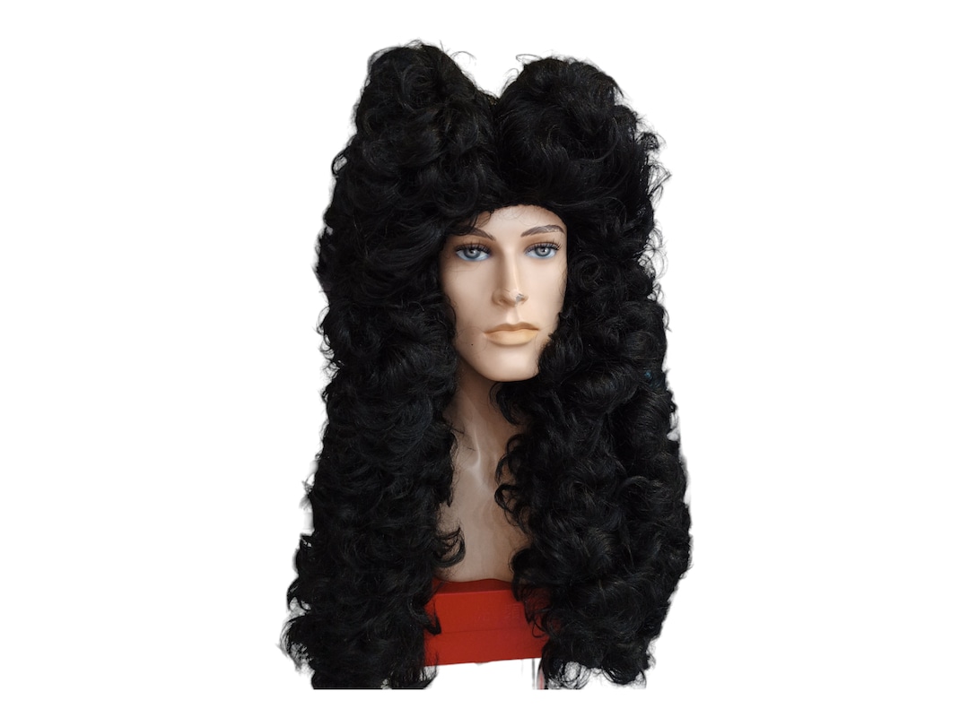 18th Century Male Wig Luis XIV Black High Period Early 1700 S Wig - Etsy