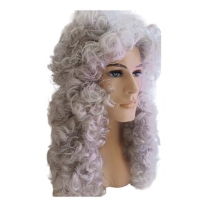 Regency Colonial Gray Wig - Etsy