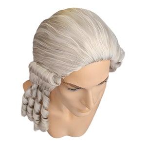 Authentic Gray - Ivoire Extra Long Period Luis XVI Wig - Etsy