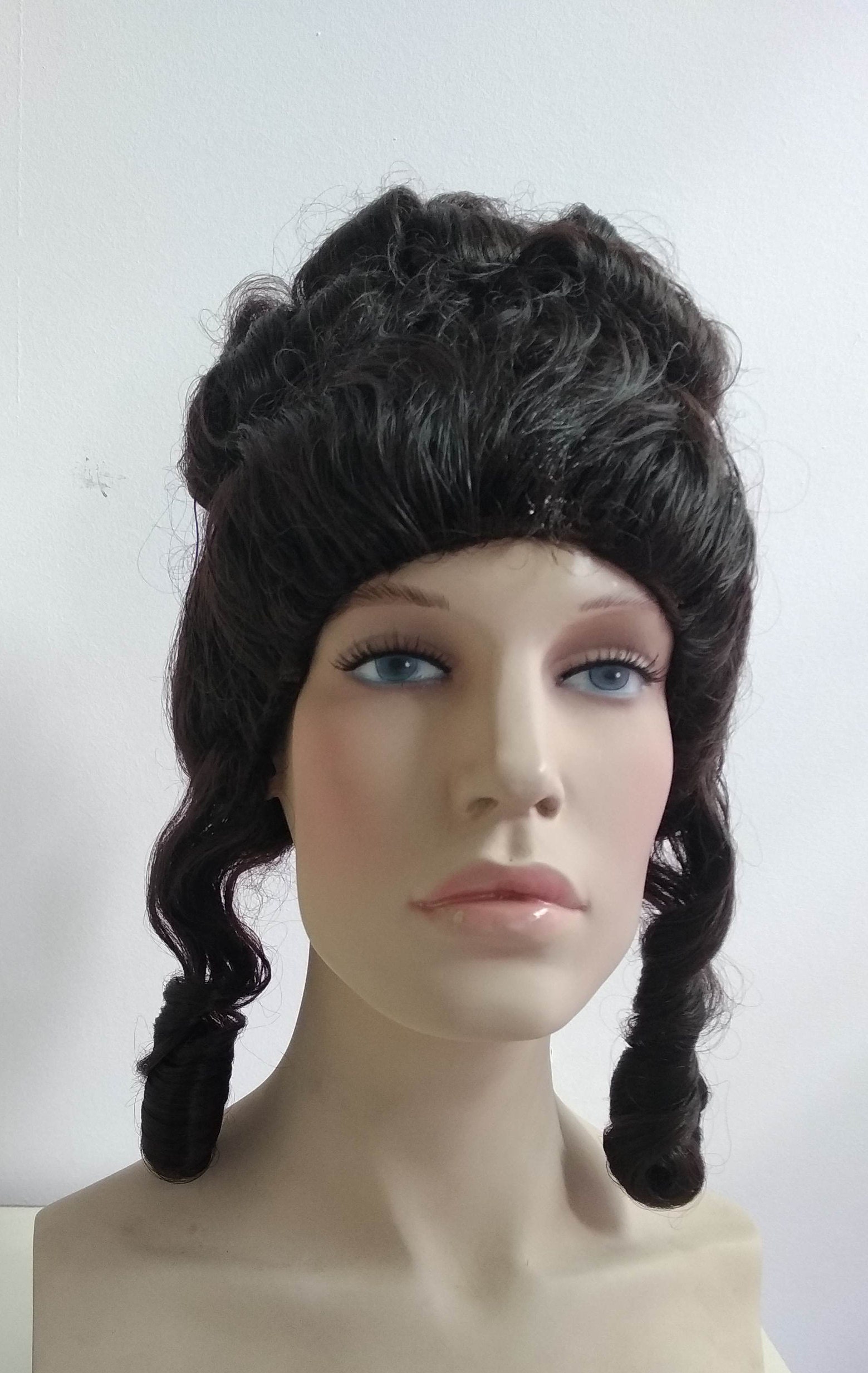 Regency Lady's Brown Wig Made on Order - Etsy