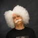 Einstein's White Texturized Cosplay Costume Wig Set Bushy Handmade on ...