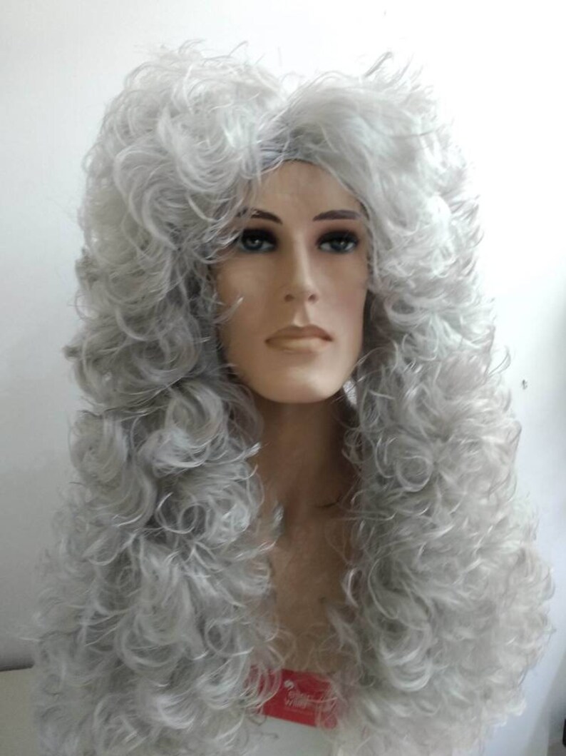 Regency Colonial Gray Wig - Etsy