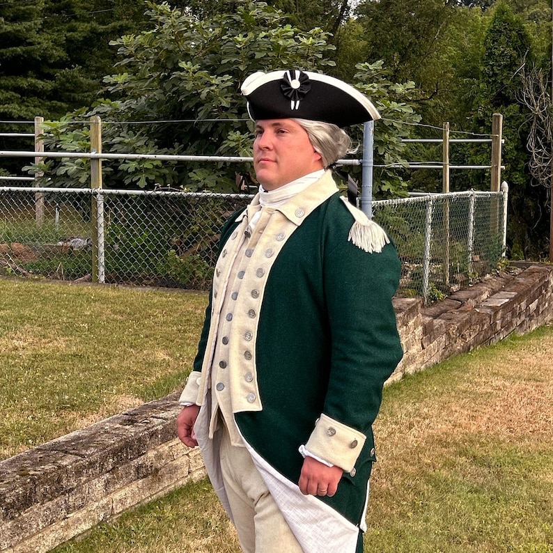 18th Century Revolutionary War Wig | Major Samuel Nicholas Gray Navy ...
