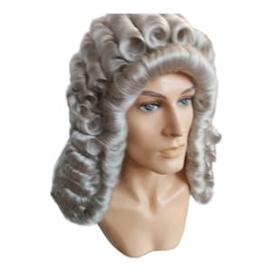 Bach Period 1740 Male Gray Wig - Etsy