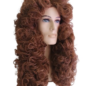 Regency Colonial Light Brown Wig - Etsy