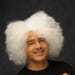 Einstein's White Texturized Cosplay Costume Wig Set Bushy Handmade on ...