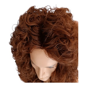 King Louis XIV Light Brown High Wig - 1700s 18th Century Extra Length ...