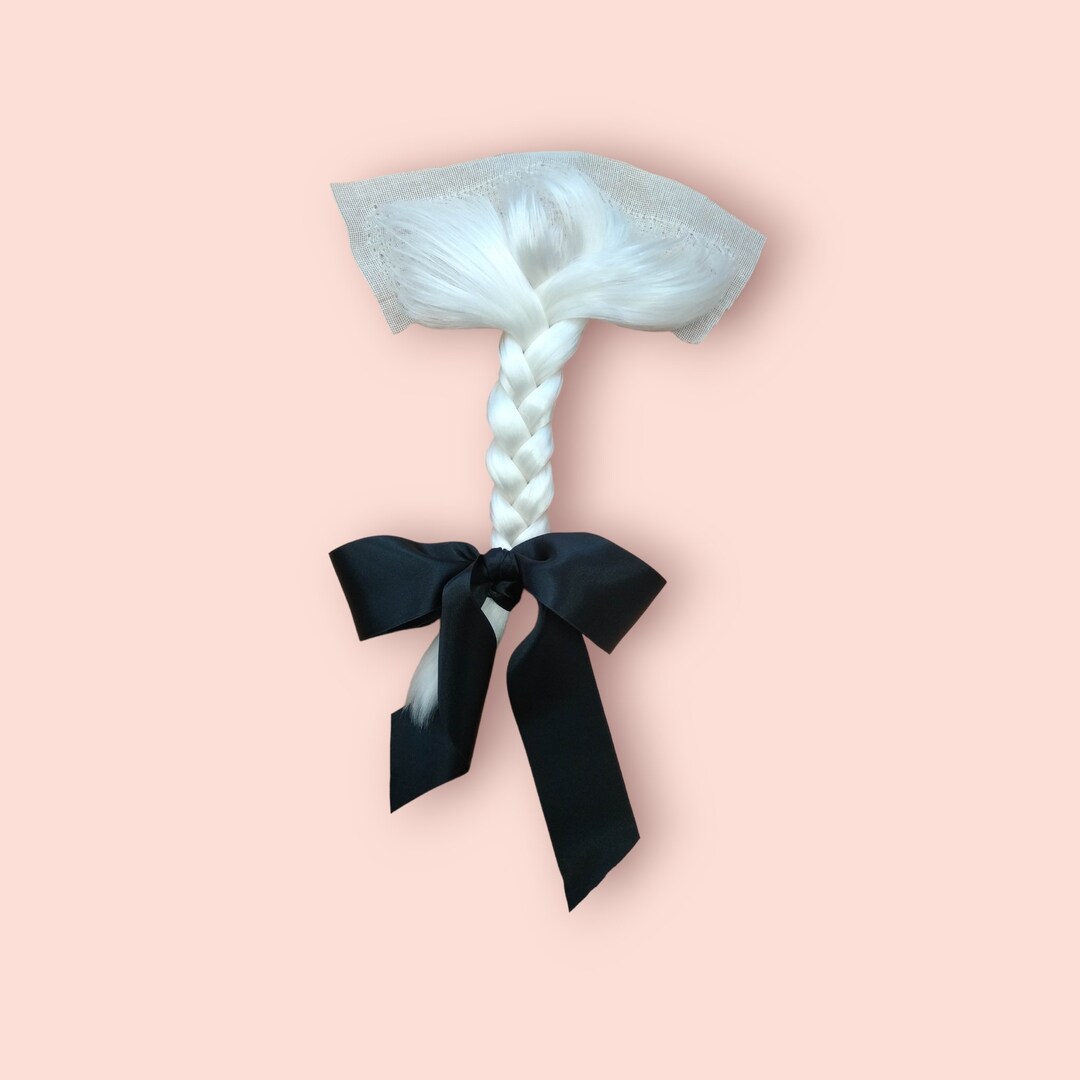 Black Braided Period Queue - Etsy