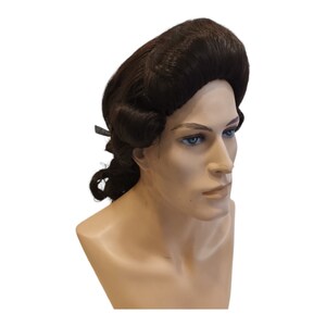 Colonial Marquis 1700 Period Brown Male Wig - Etsy