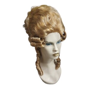 Marie Antoinette-dirty Blonde Rococo Wig With Elegant Curls and Braids ...