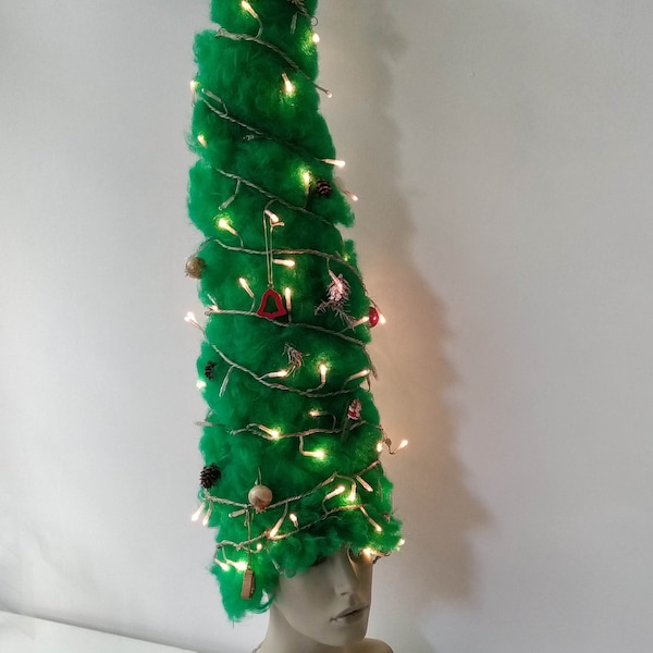 Christmas Tree Hair Wig - Etsy