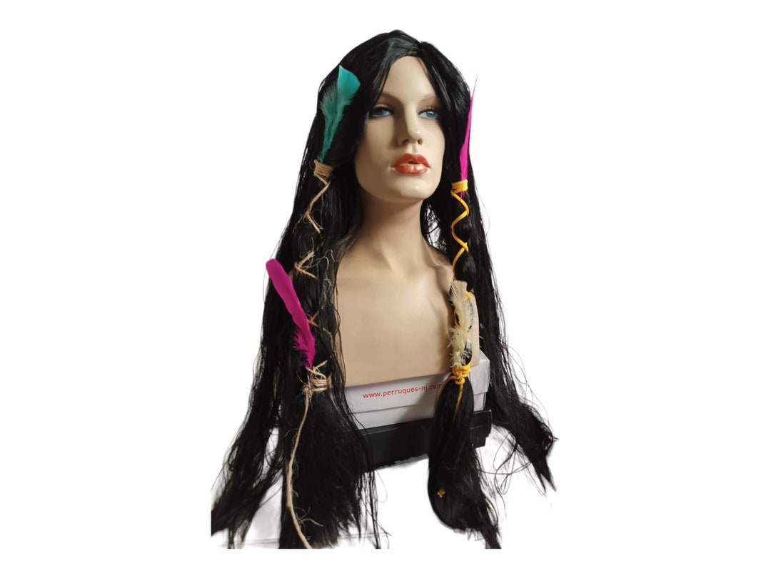 Native American Indian Female and Male Costume Extra Long 65 Cm or 26 ...