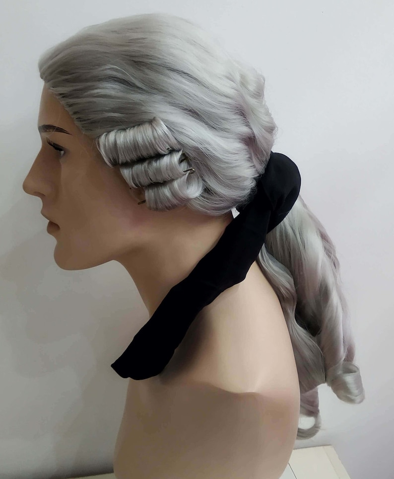 Authentic Gray Extra Long Period Luis XIV Wig - Etsy