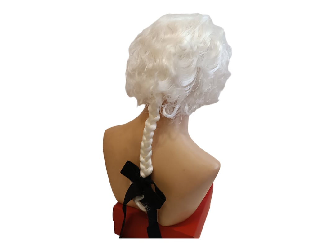 Baroque Male Wig Period 1700 White Court of the King Duke - Etsy