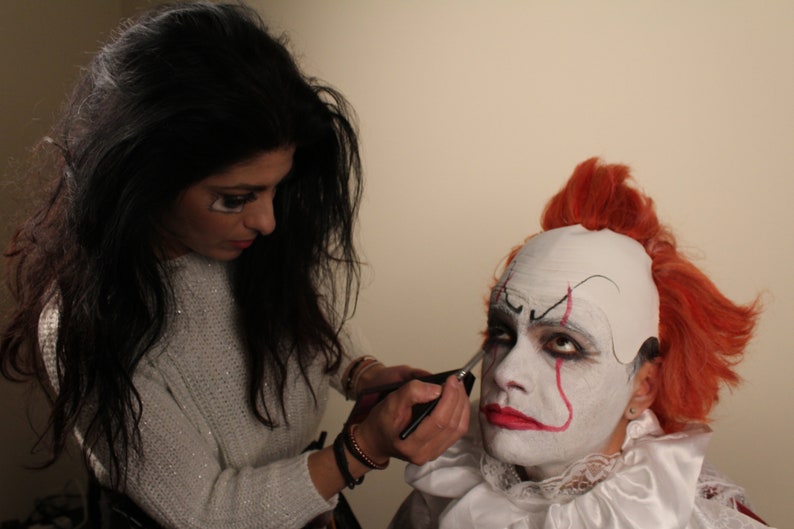 Evil Clown's Wig From the Movie IT | Etsy