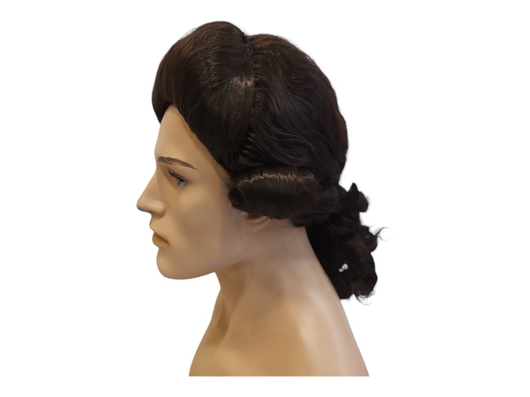 Colonial Marquis 1700 Period Brown Male Wig - Etsy