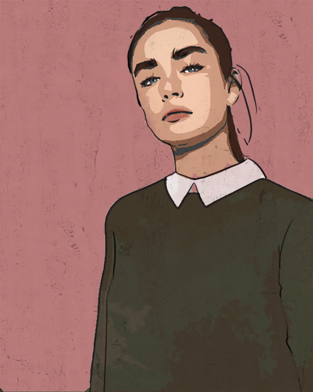 Custom Cartoon Portrait, Cartoon Portrait, Vector Illustration, Custom ...