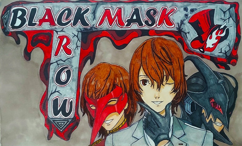 Bespoke Unofficial Concept Persona Art Print - Etsy