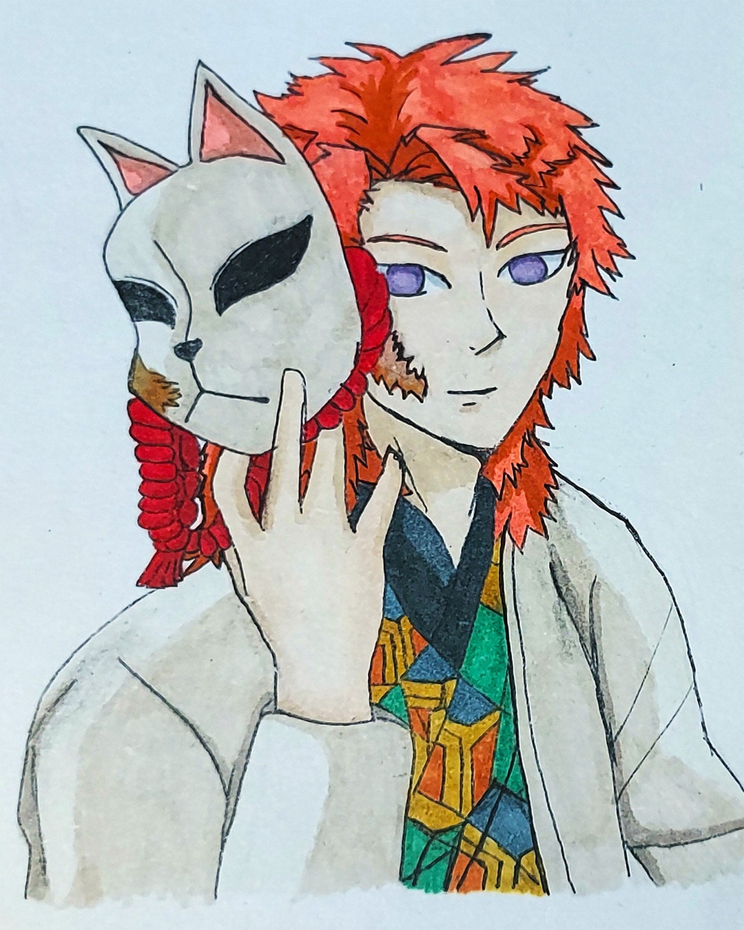 Bespoke Unofficial Demon Slayer Concept Art - Etsy