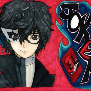 Bespoke Unofficial Concept Persona Art Print - Etsy