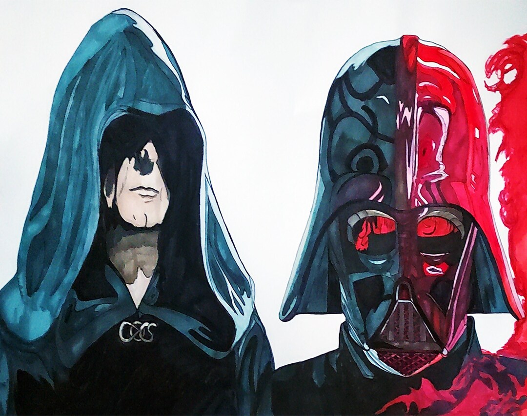 Unofficial Coloured Pen Concept Art Inspired by Star Wars - Etsy