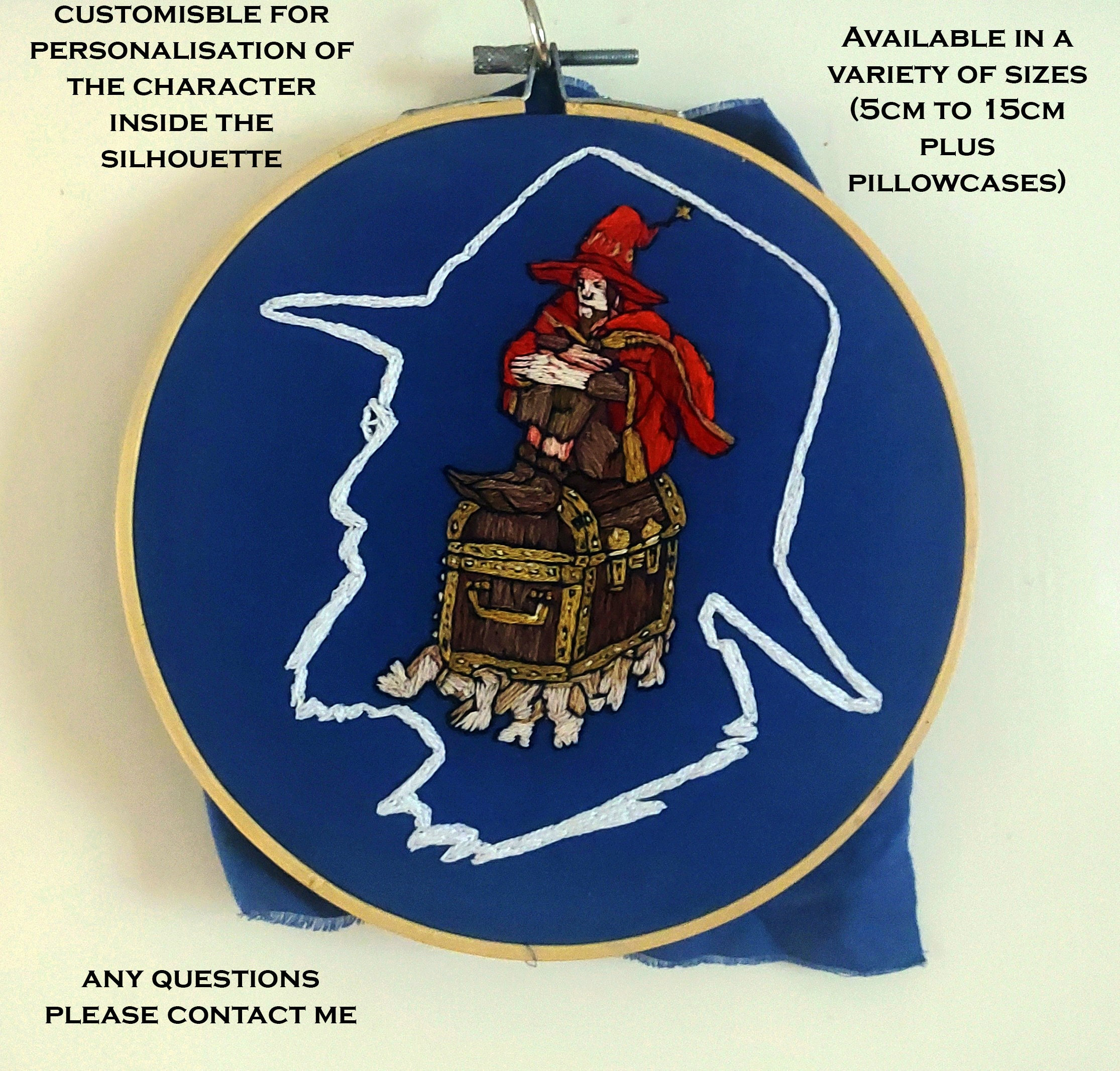UNOFFICIAL 100% Discworld Inspired Custom Embroideries (multiple Design ...