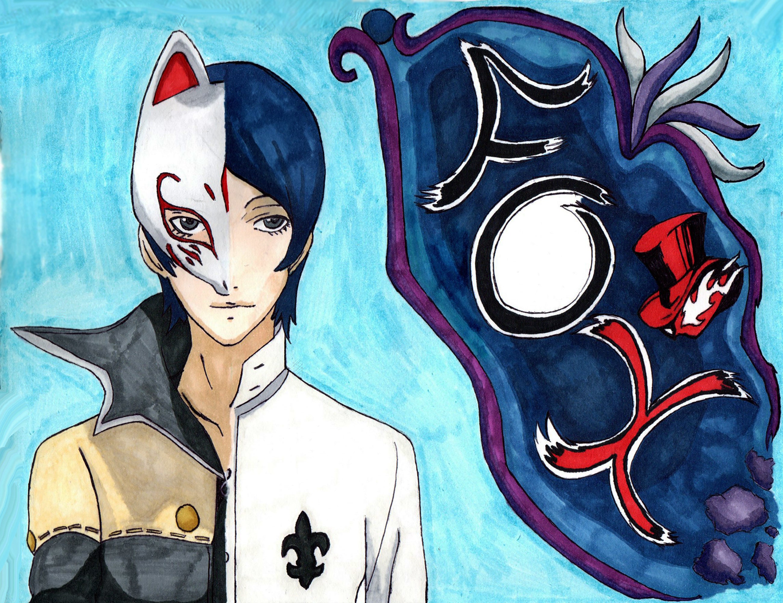 Bespoke Unofficial Concept Persona Art Print - Etsy