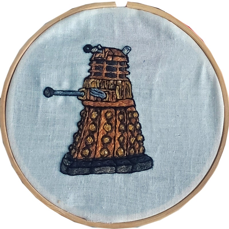 Doctor Who Embroidery - Etsy