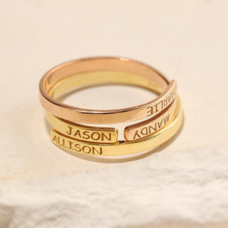 Wrapped Initial - Etsy