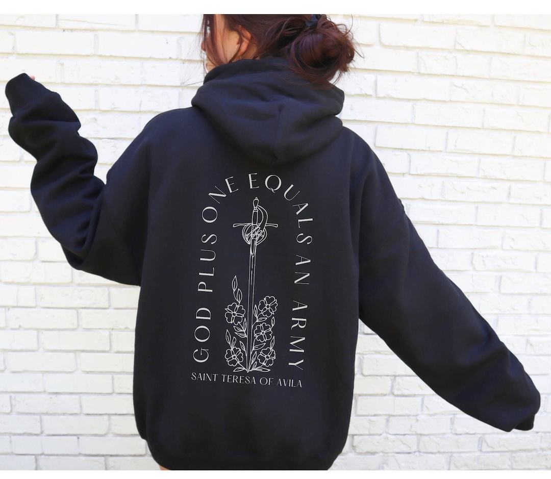 God Plus One Equals an Army Armor of God St Teresa of Avila Christian ...