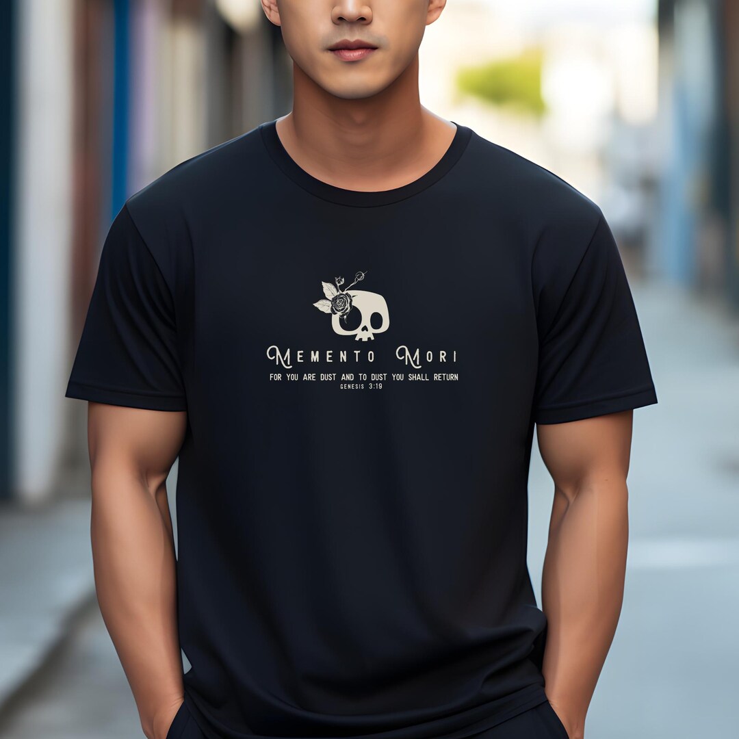 Memento Mori Shirt Trust in the Lord Traditional Catholic Lent Faith ...