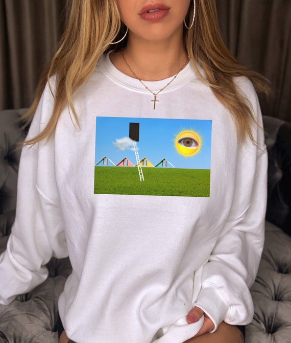 Weirdcore Clothes Dreamcore Weird Stuff Eyeball Sweatshirt Eye - Etsy