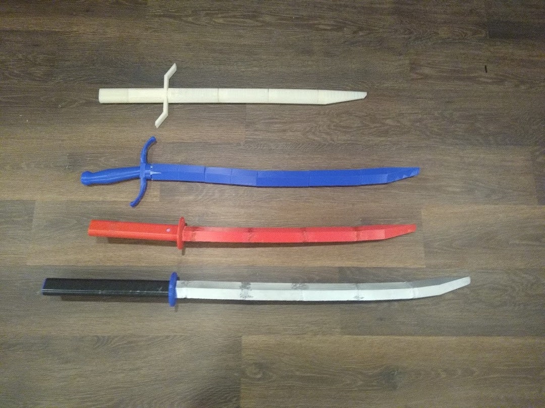 Japanese Style Prop Swords STL Files - Etsy