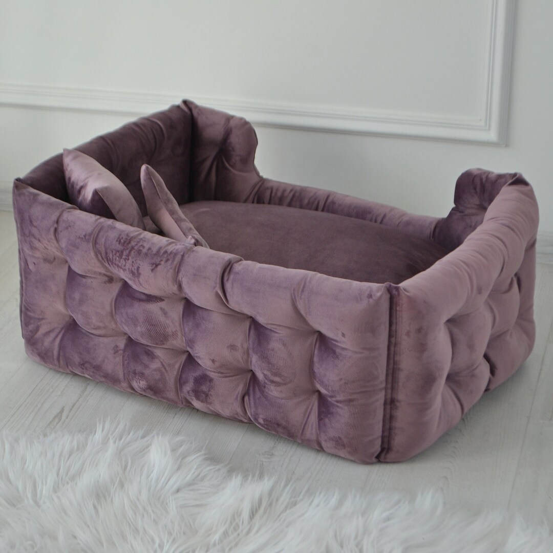 Pet Bed, Dog Bed, Personalize Pet Pillow Gift, Washable Pet Furniture ...