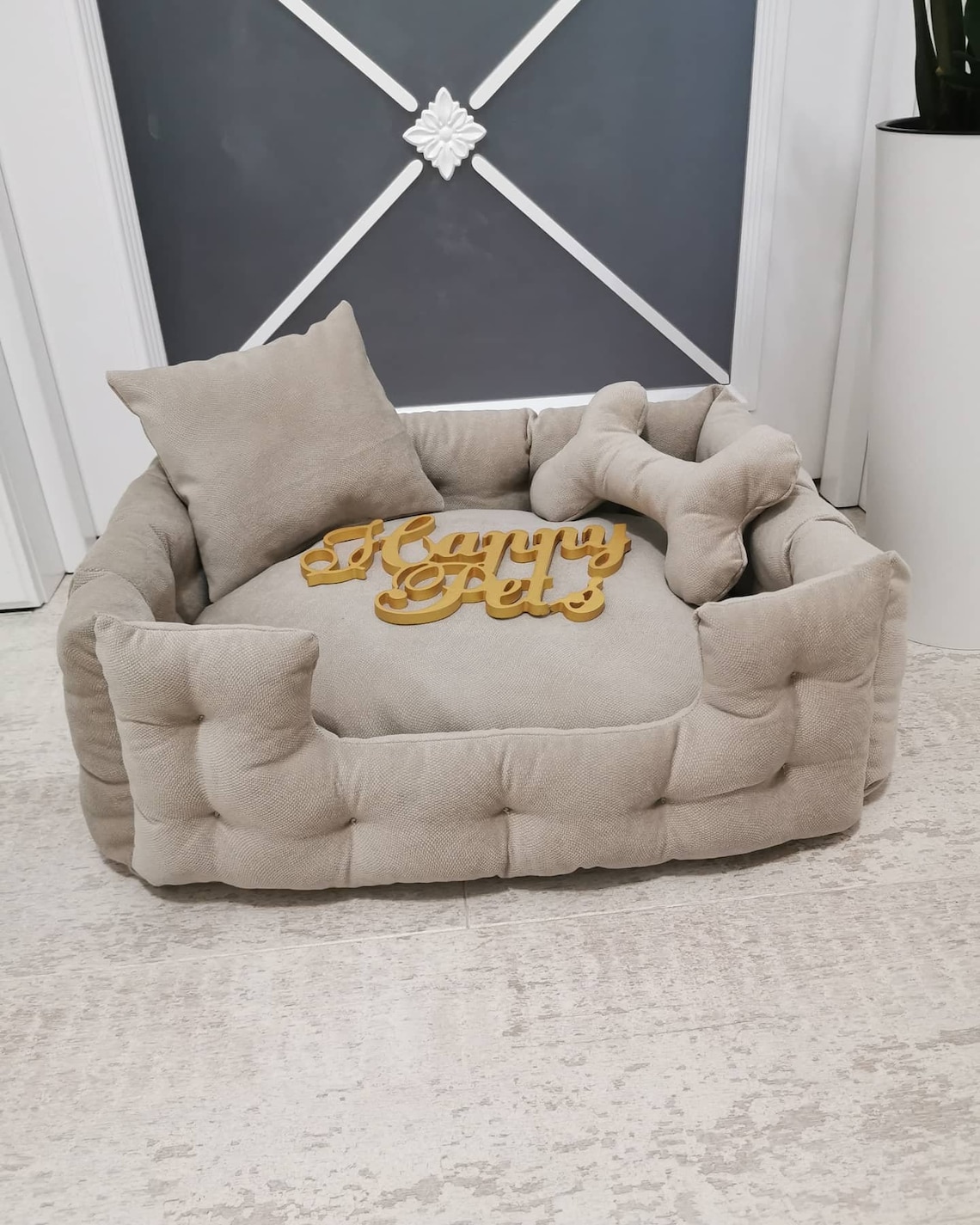 Dog Bed Best dog beds Calming dog bed Dog sofa Cat bed | Etsy