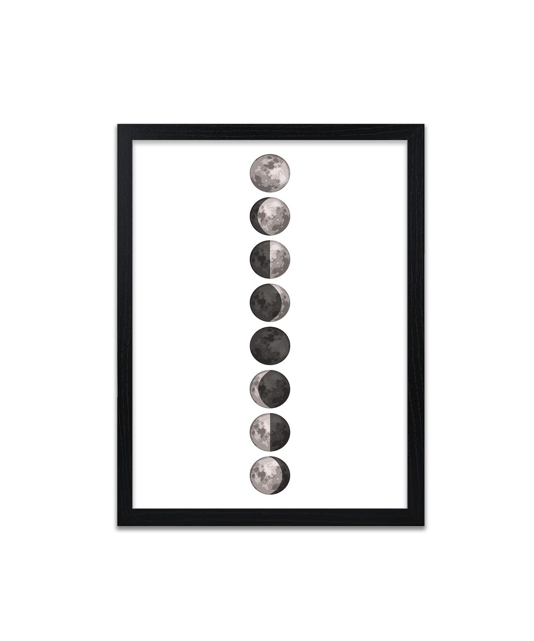 Moon Phases - Print - Etsy