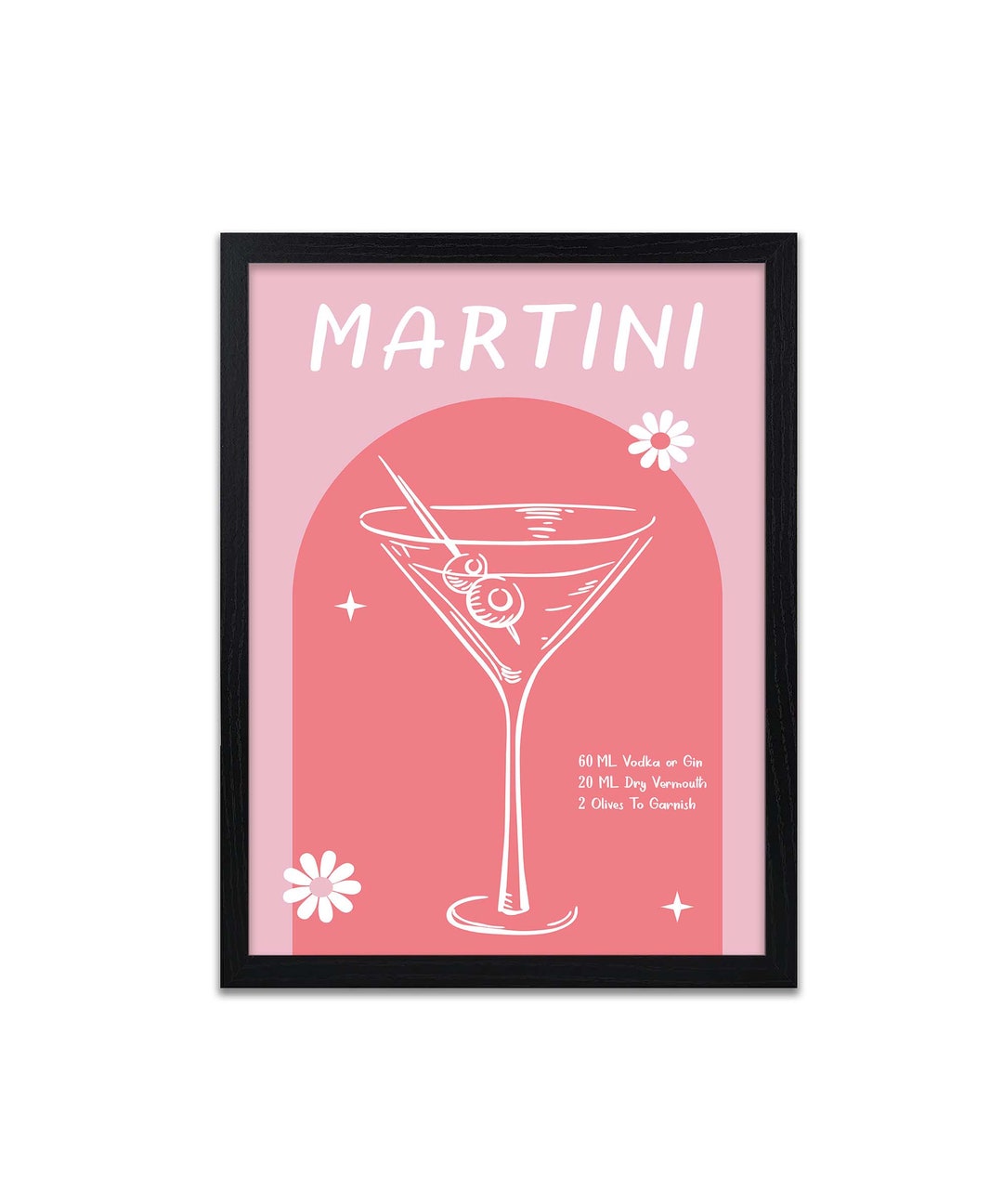 Martini - Cocktail - Print - Etsy
