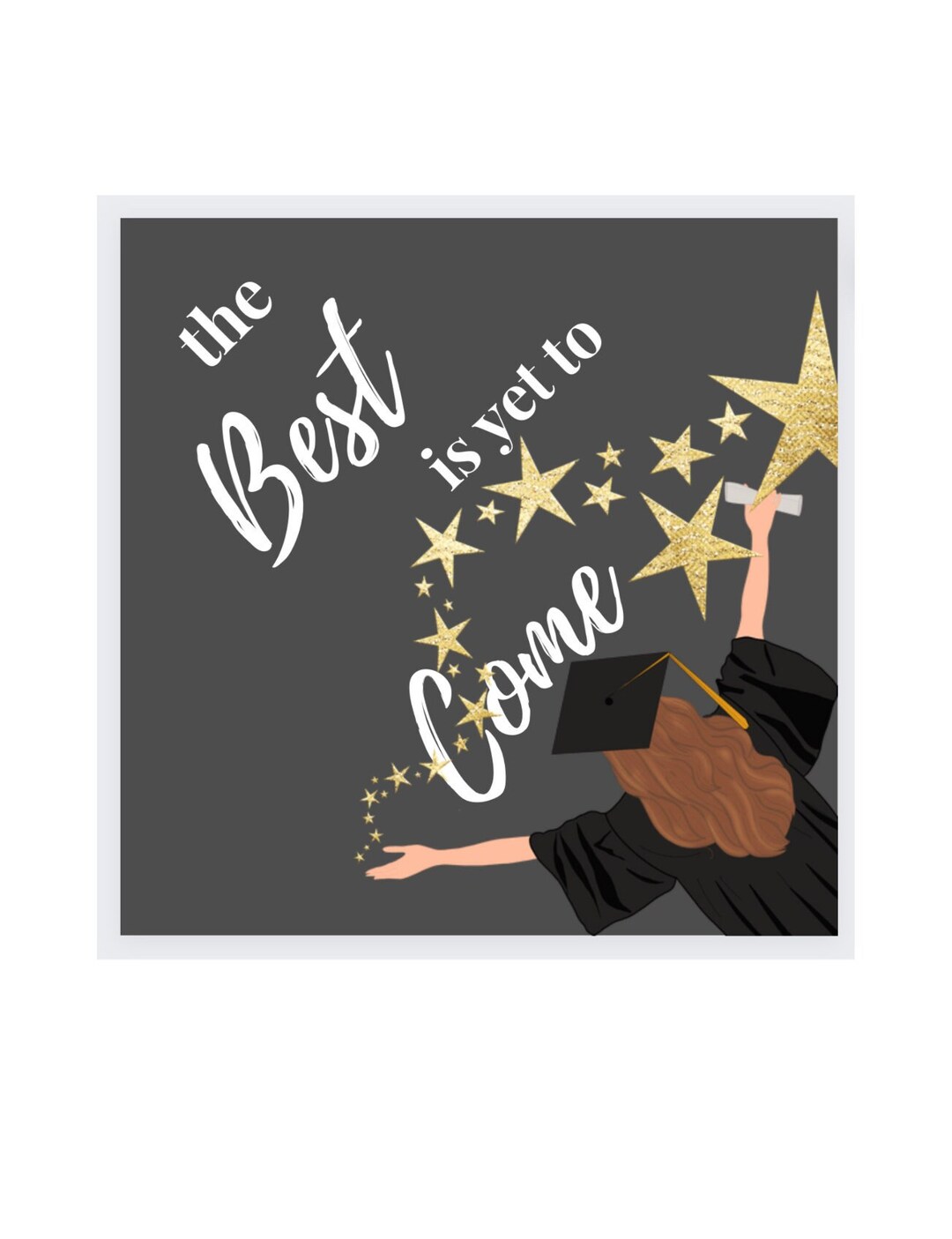 Graduation Cap Topper, DIY Grad Cap, Custom Grad Cap, Graduate ...