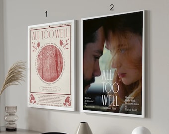 All Too Well Poster Film - Etsy