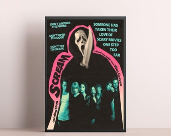 Scream 1996 Poster - Etsy