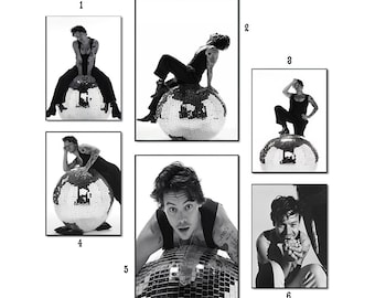 Harry Styles Disco Ball Poster - Etsy