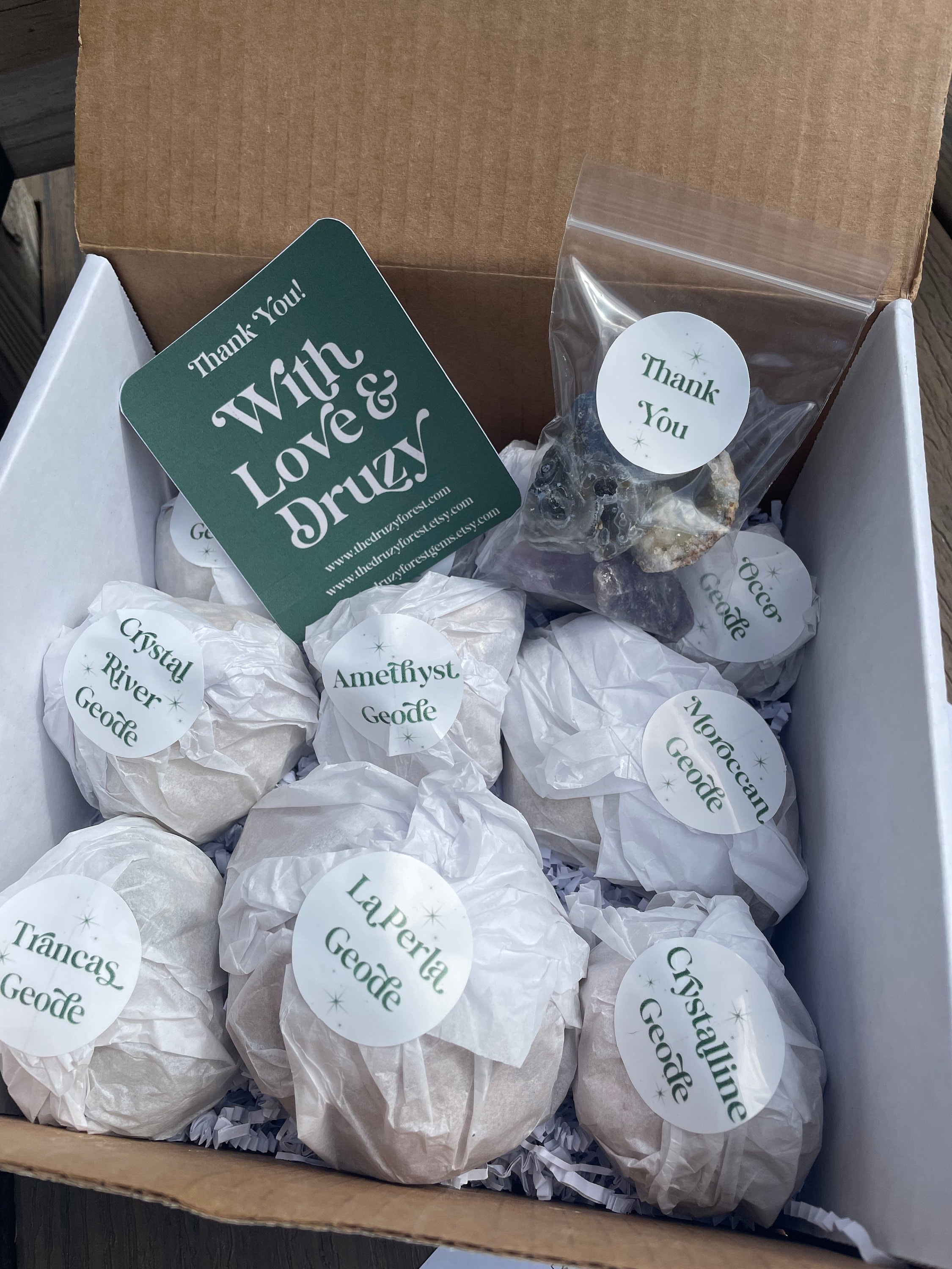 Break Your Own Geodes, Geode Gift Box, Granola Girl Gift, Geology Gifts ...