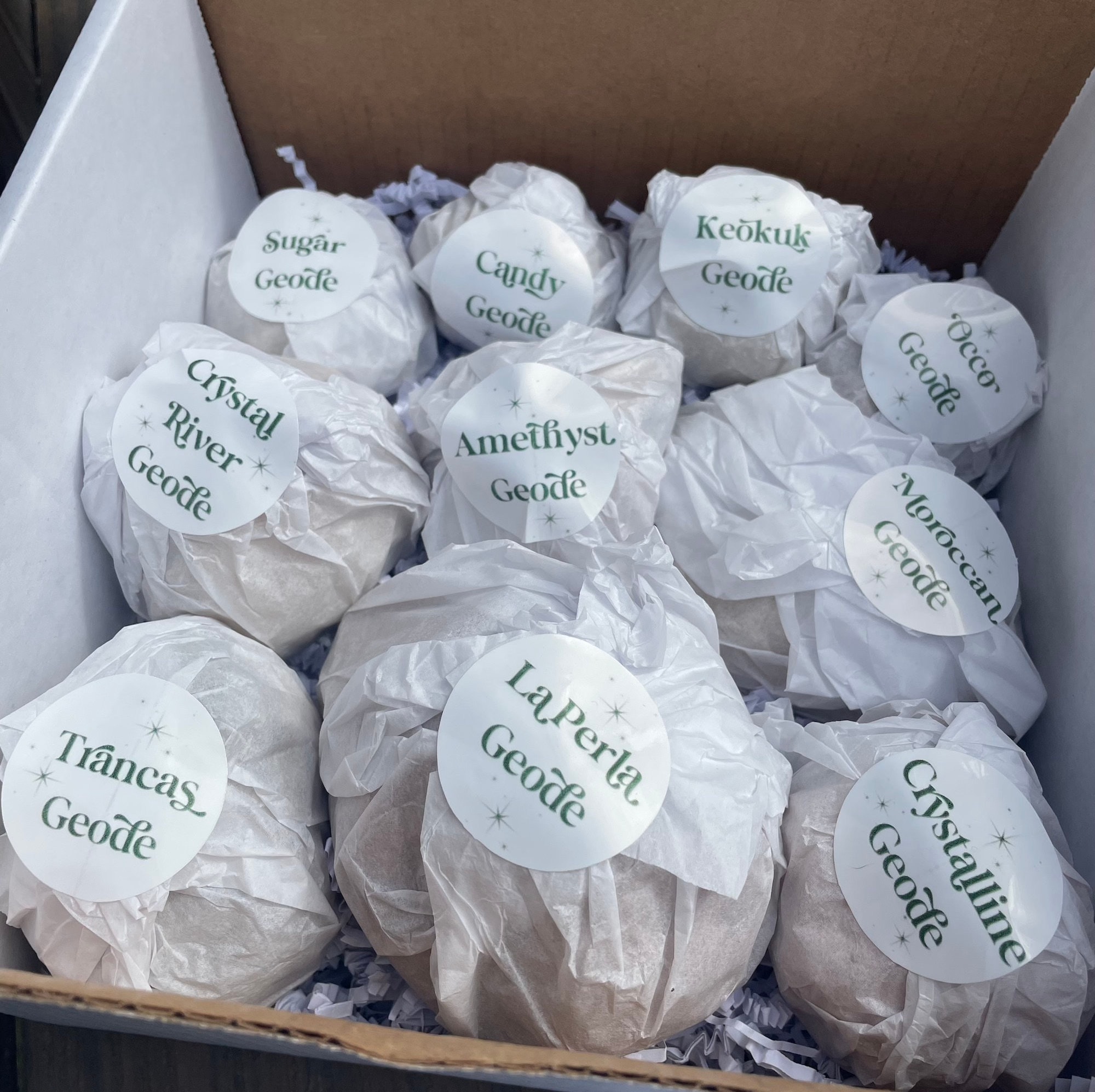 Break Your Own Geodes, Geode Gift Box, Granola Girl Gift, Geology Gifts ...