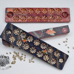 Vintage Long Foldable Mancala Wooden Asian Congkak Oware Kalaha Sungka ...