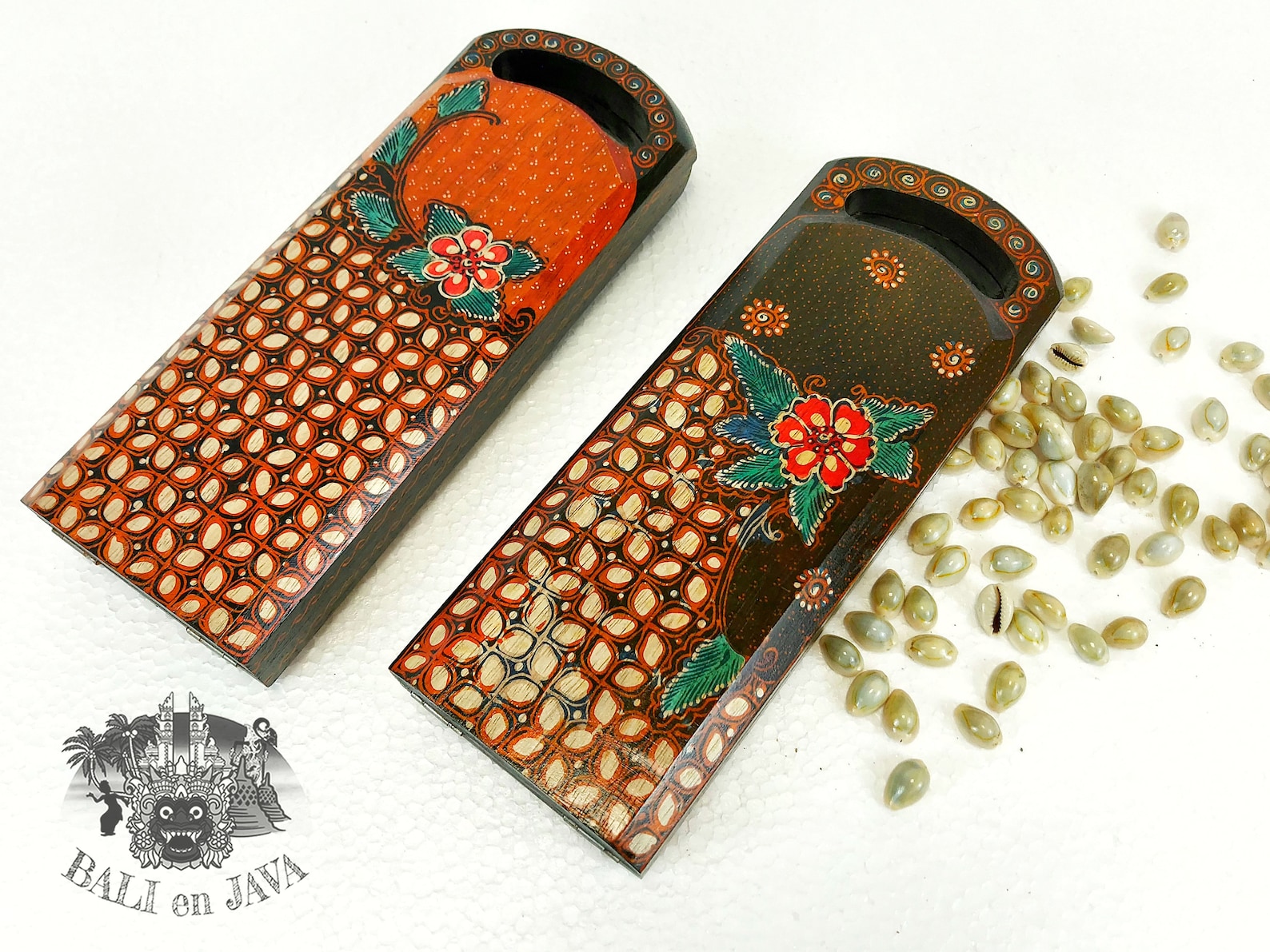 Mancala Vintage Wooden Asian Congkak Sungka Kalaha Oware Board Game ...