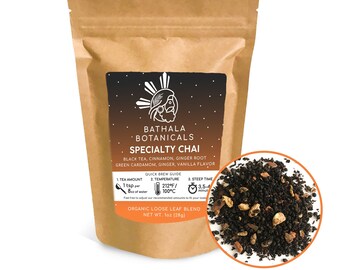 Chai Tea Set 5 Chai Tea Blends Lavender, Peach, Vanilla, Turmeric ...