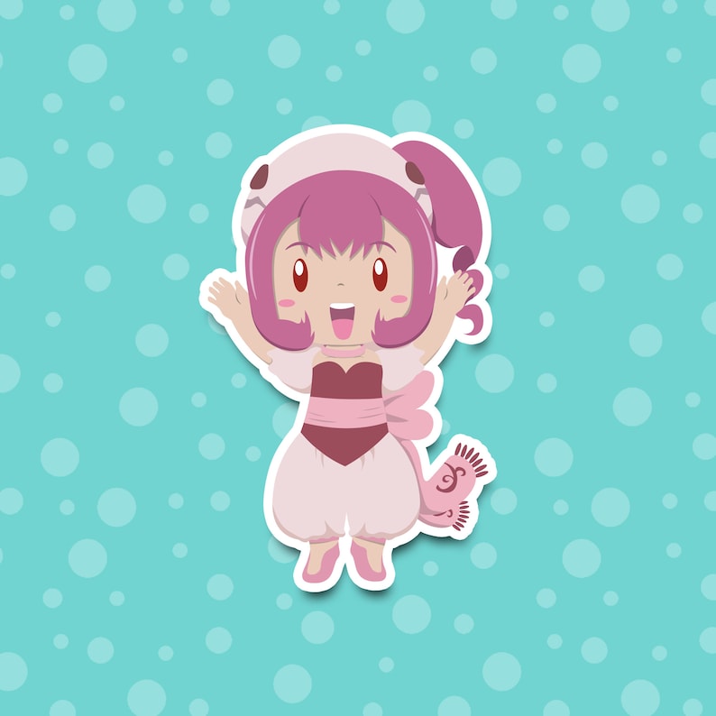 Chobits Chibi Anime Stickers Chii Sumomo and Kotoko High - Etsy